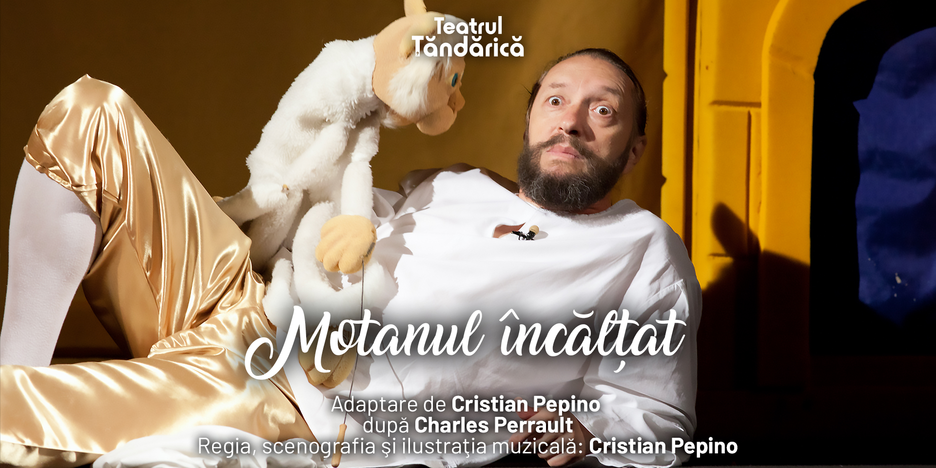 Bilete MOTANUL INCALTAT | 18 Mar 2026, 10:00 | Teatrul de Animatie ...