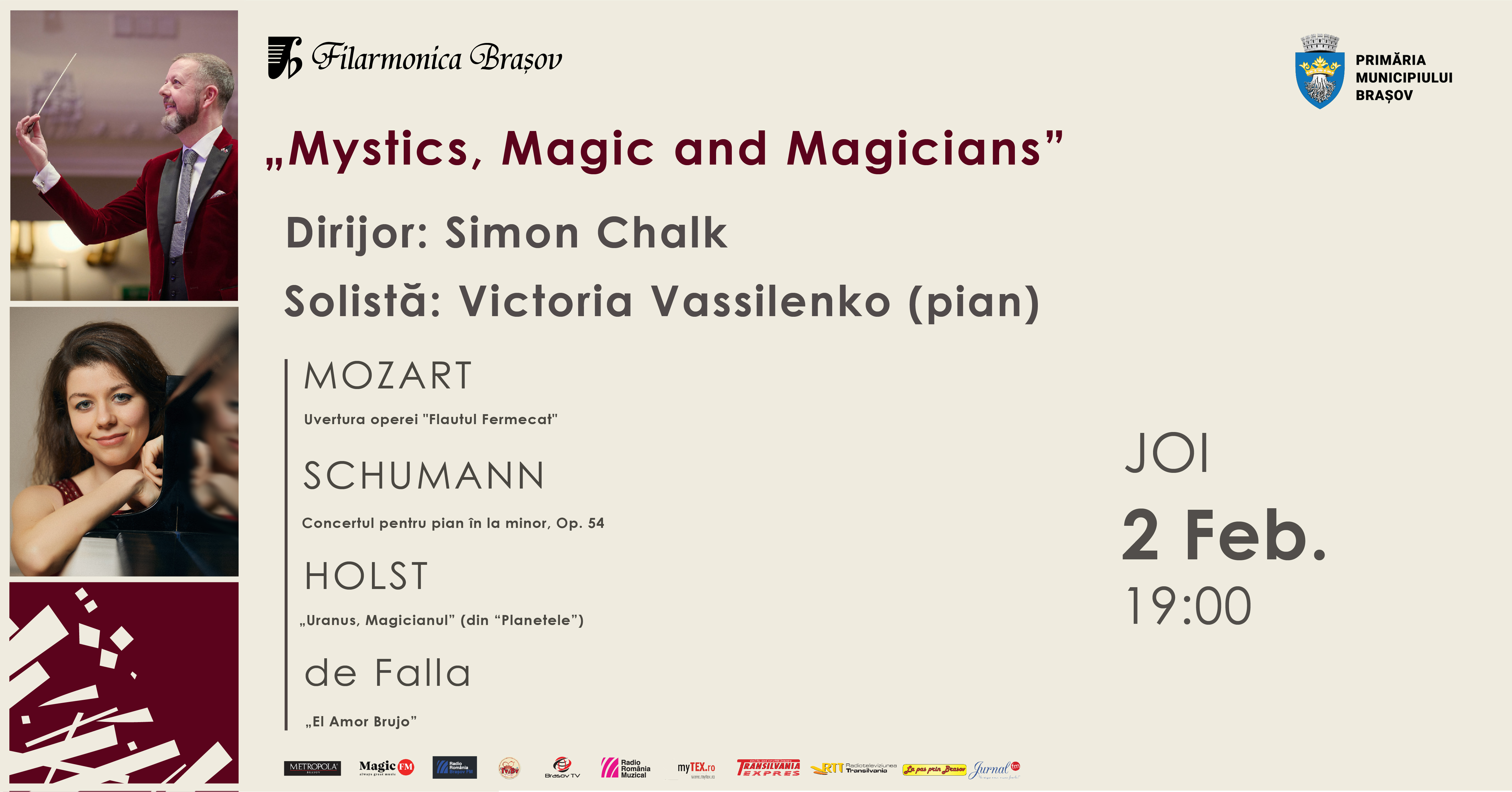 Bilete Mystics, Magic and Magicians: Simon Chalk și Victoria Vassilenko ...