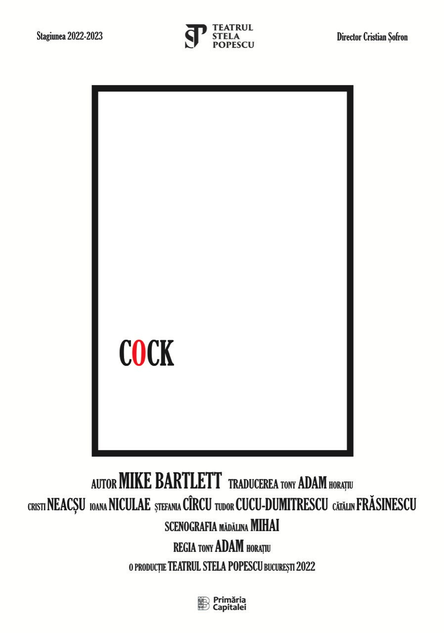 Bilete COCK de Mike Bartlett | Teatru | BILET.ro