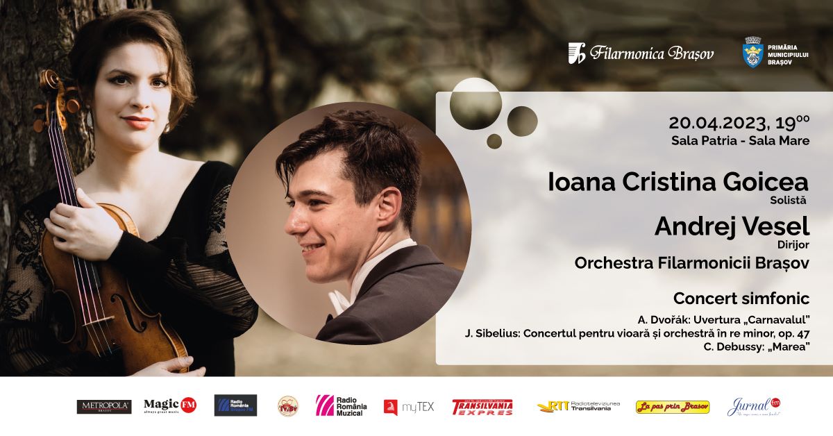 Bilete Andrej Vesel, Ioana Cristina Goicea și orchestra Filarmonicii ...