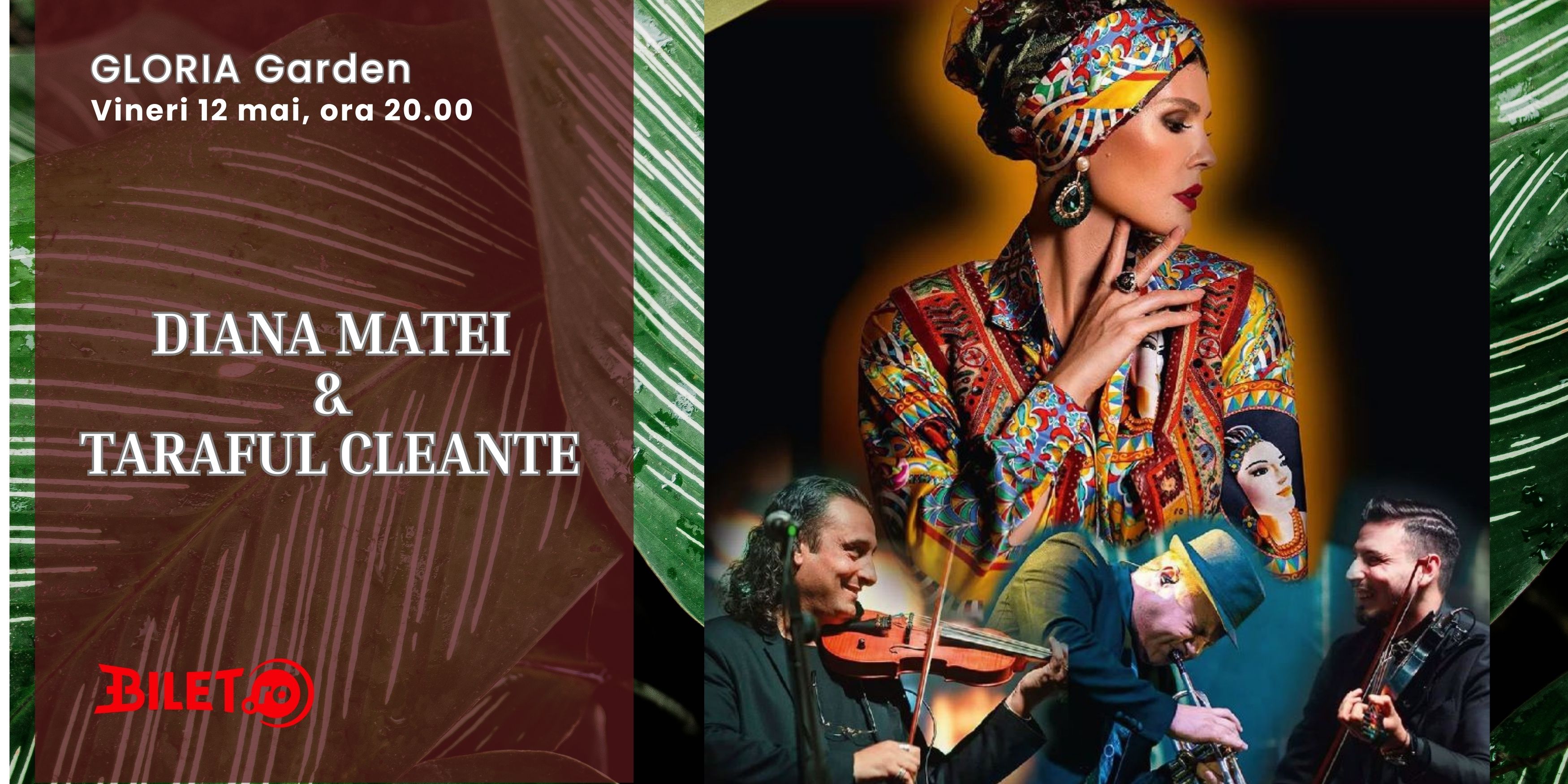Bilete Concert DIANA MATEI & TARAFUL CLEANTE | Concert | BILET.ro