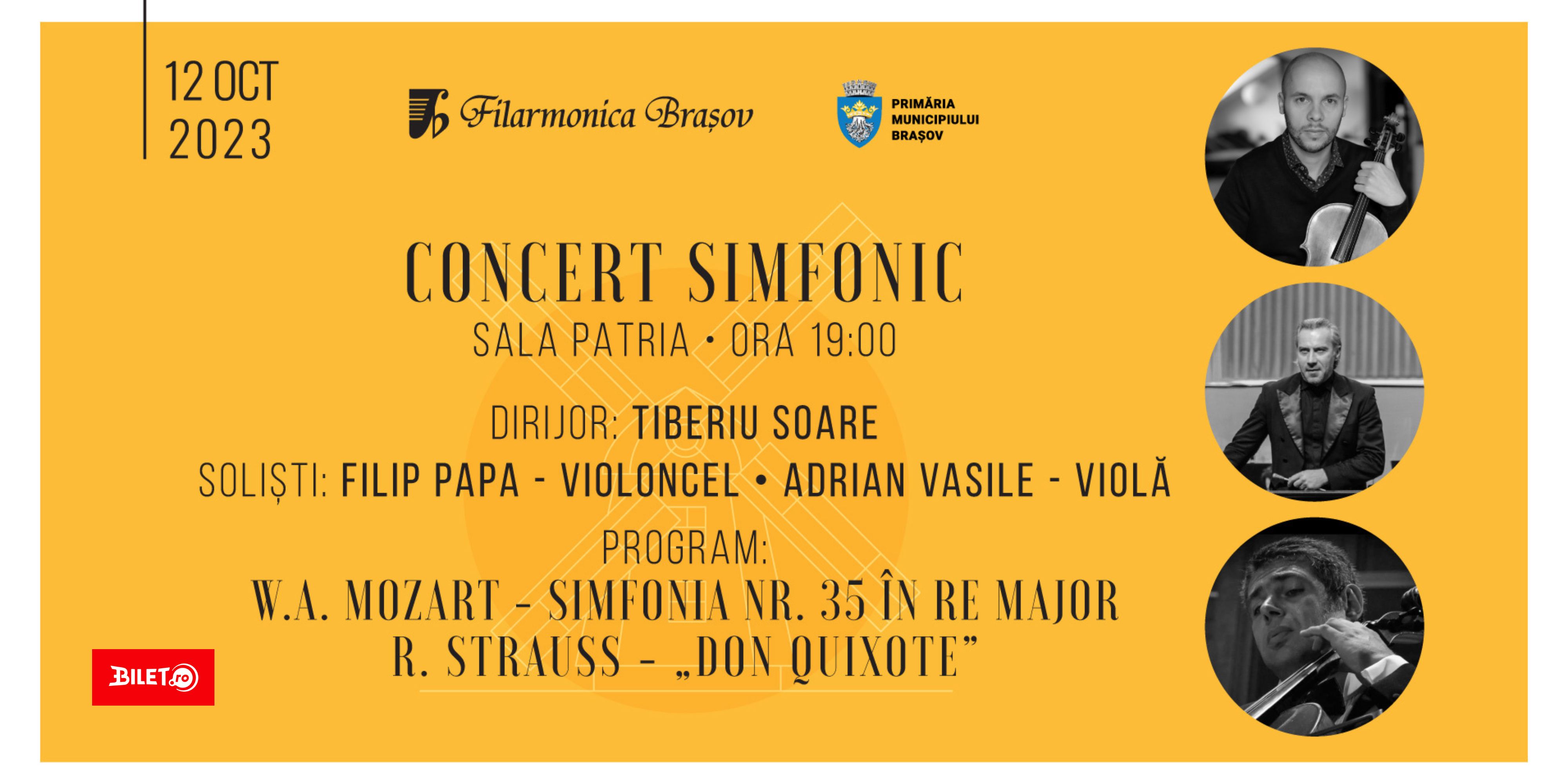 Bilete Tiberiu Soare, Filip Papa, Adrian Vasile și orchestra ...