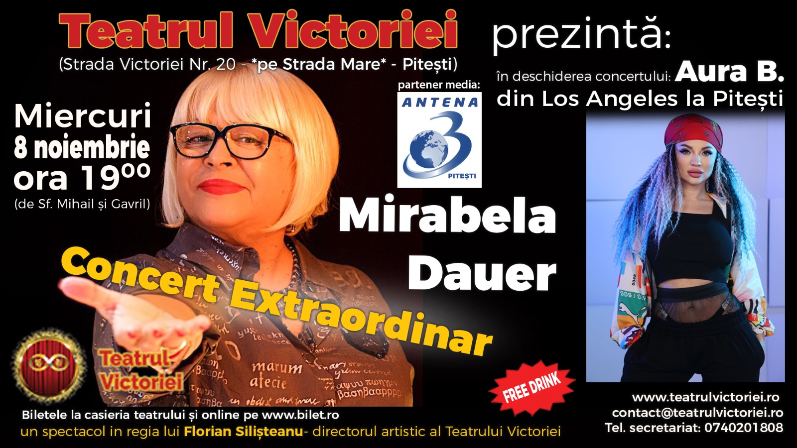 Bilete CONCERT EXTRAORDINAR MIRABELA DAUER | Concert | BILET.ro