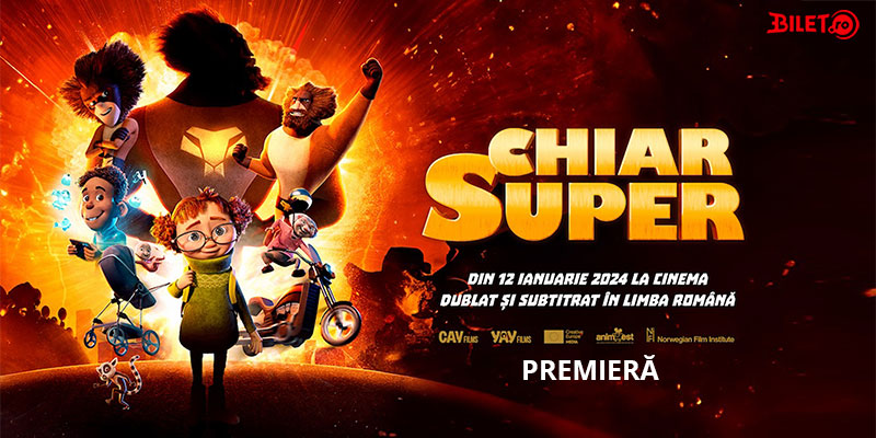 Bilete Chiar super – Just Super – (regia Rasmus A. Sivertsen, Jean-Luc ...