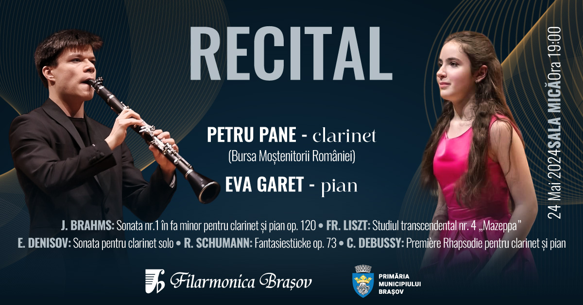 Bilete Petru Pane și Eva Garet în recital | Recital | BILET.ro