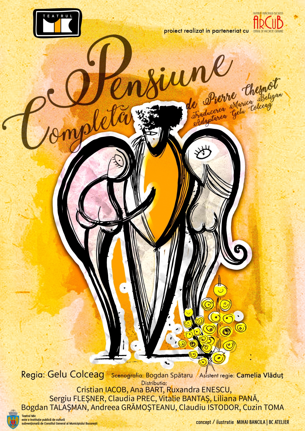 Bilete PENSIUNE COMPLETĂ - de Pierre Chesnot | Teatru | BILET.ro