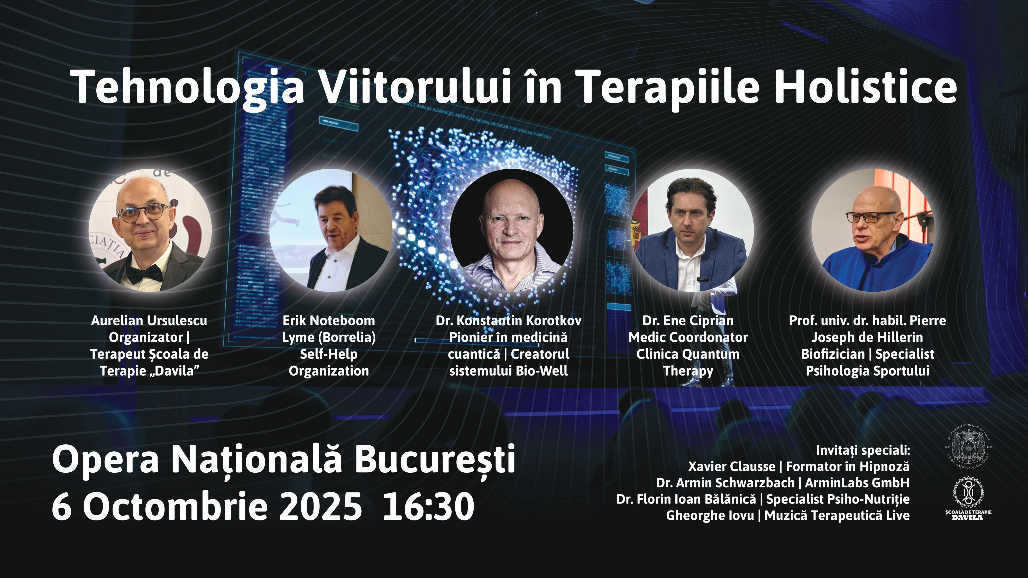 Bilete Tehnologia viitorului în terapiile holistice | Conferinta | BILET.ro