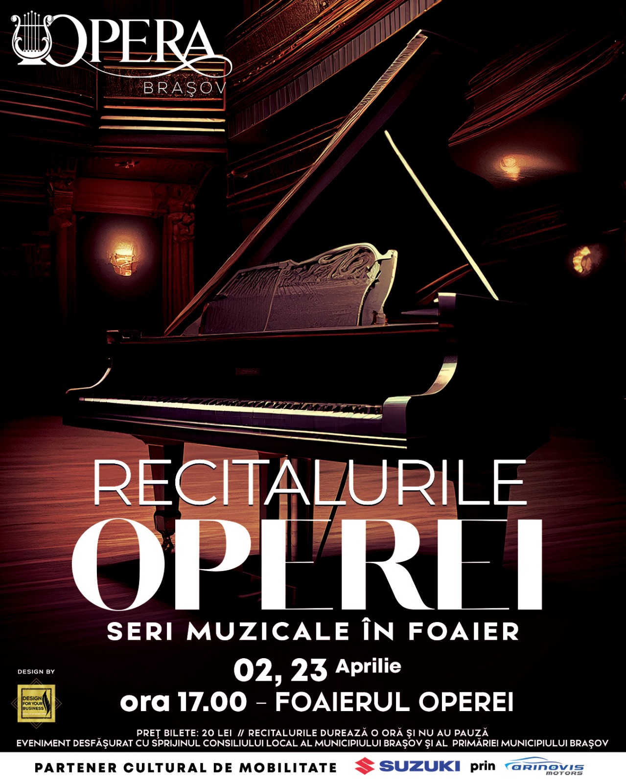 Bilete RECITALURILE OPEREI BRAȘOV – Seri muzicale în foaier | Recital ...